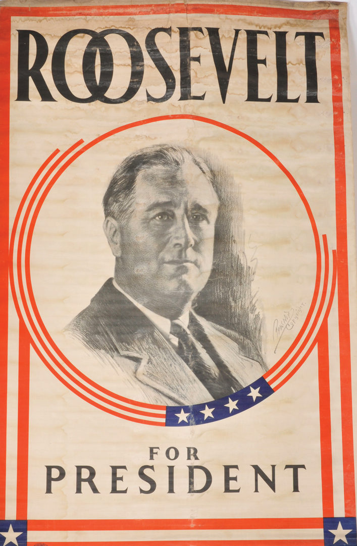 All the Presidents’ Campaign Posters: Stars & Stripes Every Which Way ...